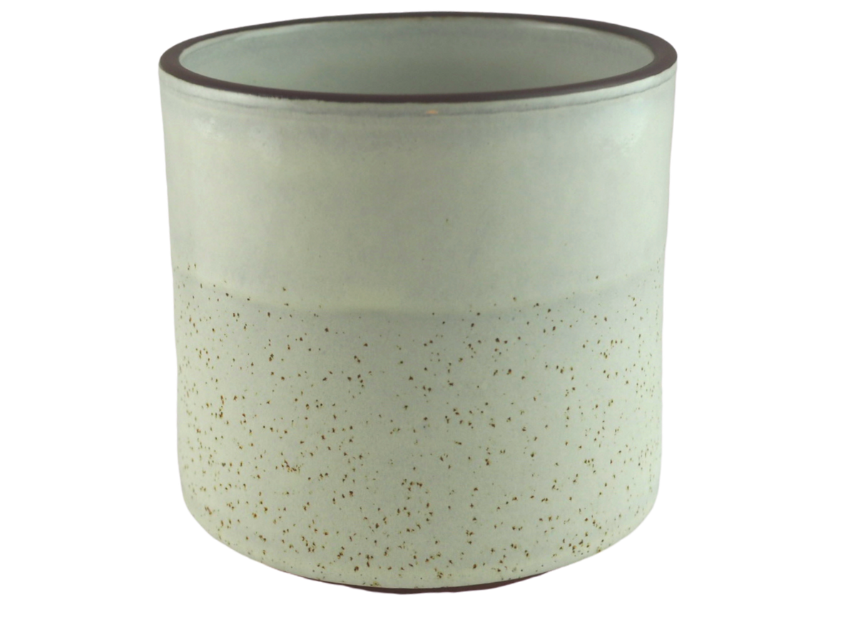 Cream Speckled Terracotta Plant Pot